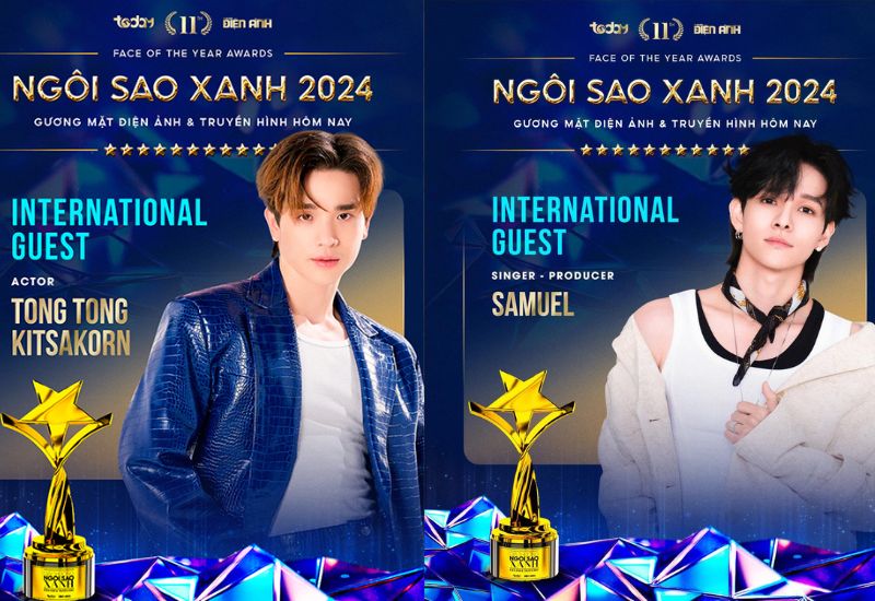 Idol Kpop - Samuel, cặp sao Thái Lan - Tong Tong & Plaifah cùng hàng ...